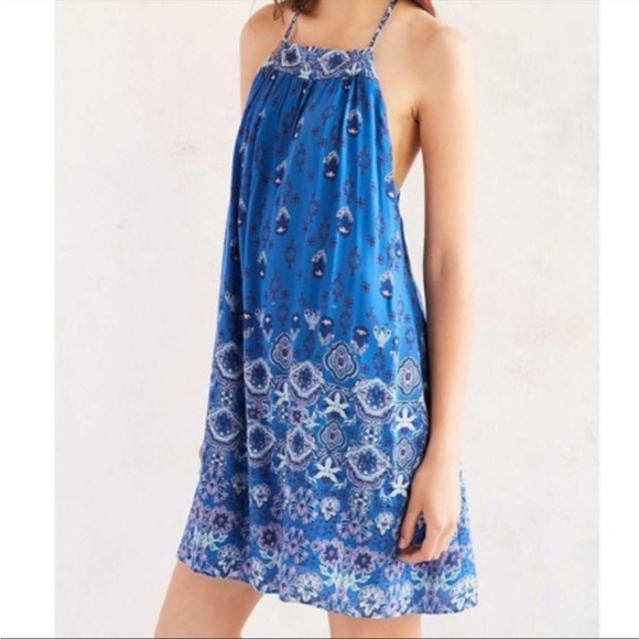Urban Outfitters | Dresses | Urban Outfitters Ecote Gigi Mixed Print ...